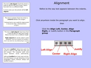 05 formatting paragraphs | PPTX