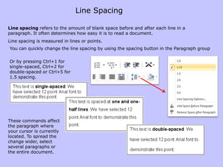 05 formatting paragraphs | PPTX