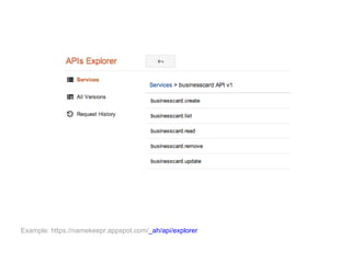 Google Cloud Enpoints | PDF