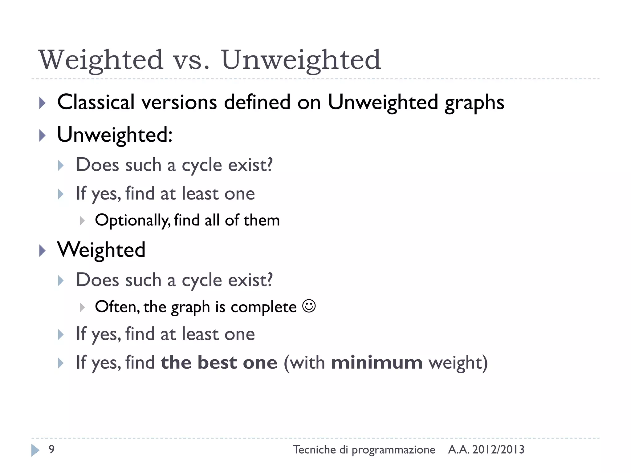 Graphs: Cycles | PDF