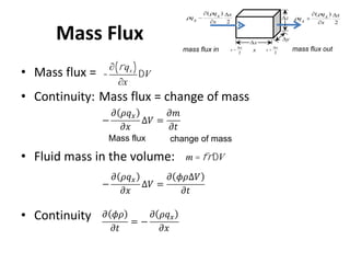 05 groundwater flow equations | PPTX