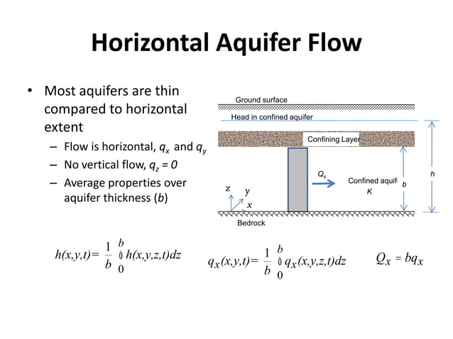05 groundwater flow equations | PPTX