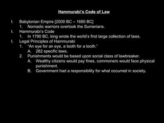 05 hammurabi's code | PPT