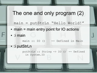 05. haskell streaming io | PPT