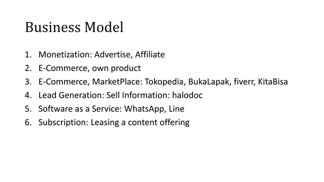 05 - Membangun Startup Business (Herman Tolle) | PDF