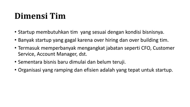 05 - Membangun Startup Business (Herman Tolle) | PDF