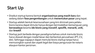 05 - Membangun Startup Business (Herman Tolle) | PDF