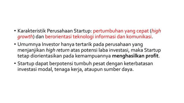 05 - Membangun Startup Business (Herman Tolle) | PDF