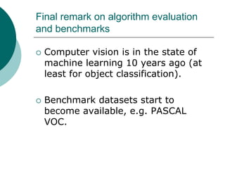 05 history of cv a machine learning (theory) perspective on computer vision | PDF | Web ...