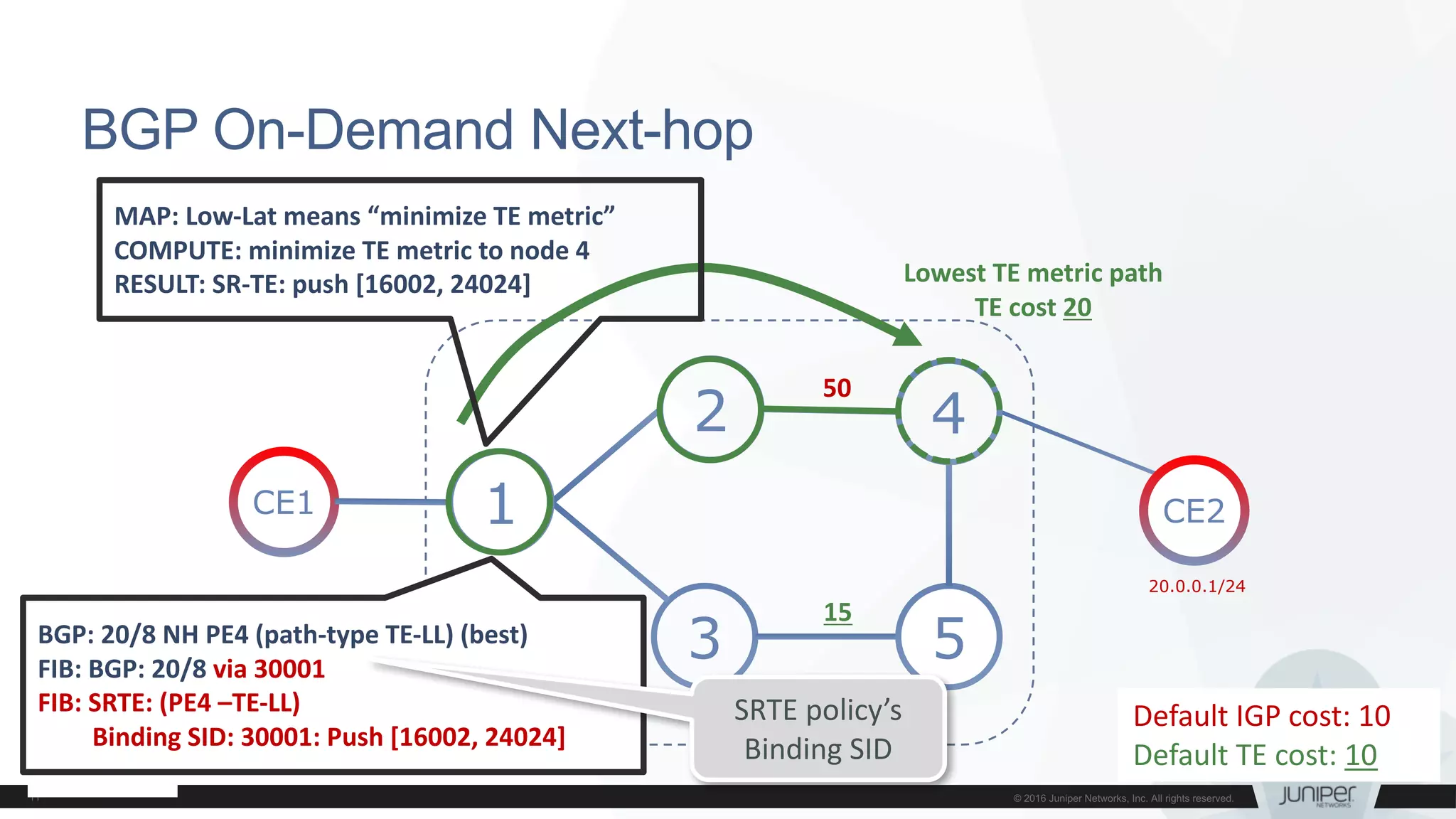 05 - IDNOG04 - Bambang Gunawan (Juniper) - Segment Routing | PDF