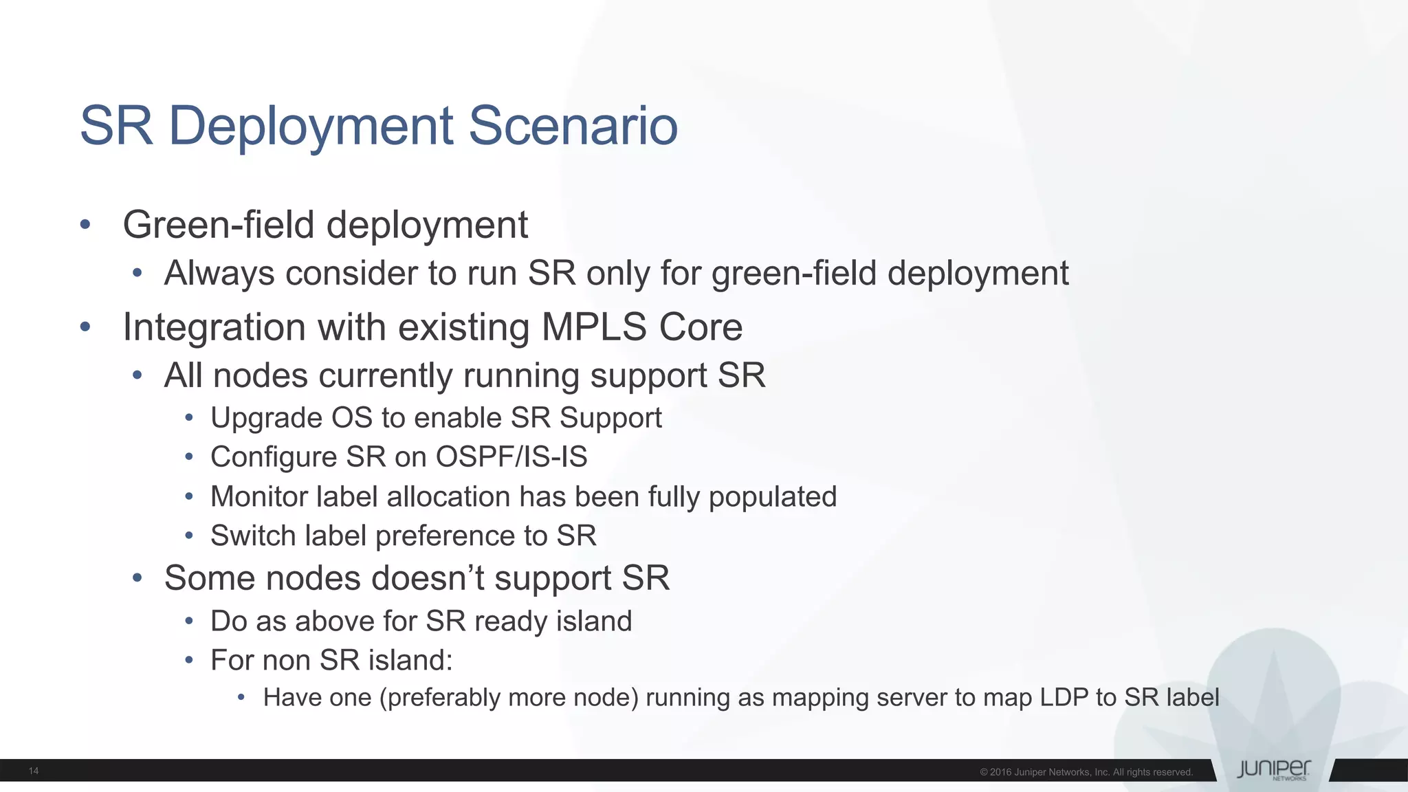 05 - IDNOG04 - Bambang Gunawan (Juniper) - Segment Routing | PDF