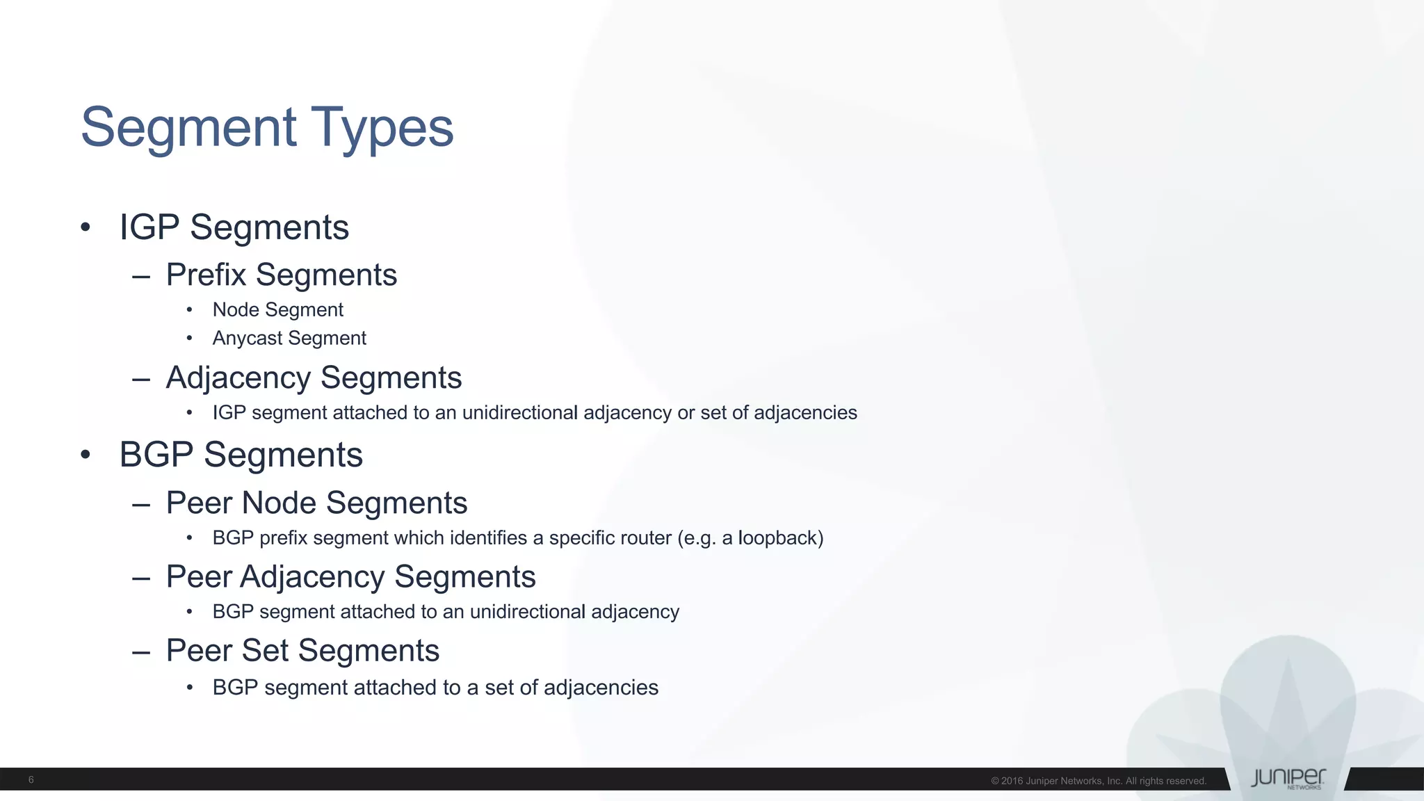 05 - IDNOG04 - Bambang Gunawan (Juniper) - Segment Routing | PDF