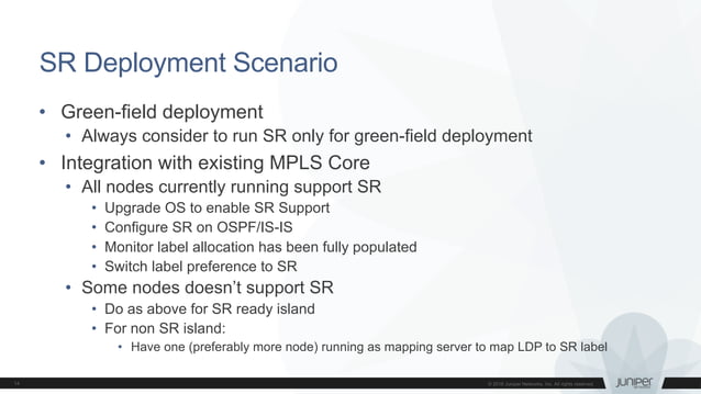05 - IDNOG04 - Bambang Gunawan (Juniper) - Segment Routing | PDF