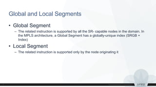 05 - IDNOG04 - Bambang Gunawan (Juniper) - Segment Routing | PDF