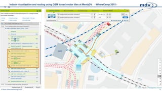 Wherecamp Navigation Conference 2015 - Indoor visualization and routing using OSM-based vector ...