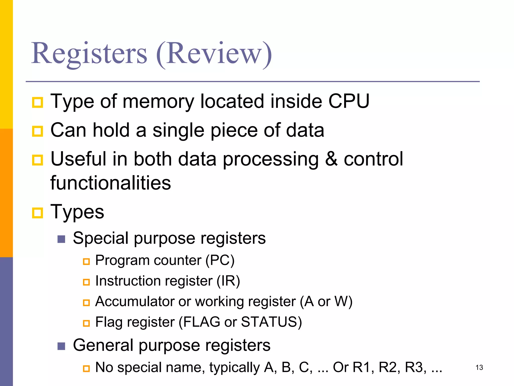 Instruction Set Architecture Pptx Operating Systems Computer Software And Applications