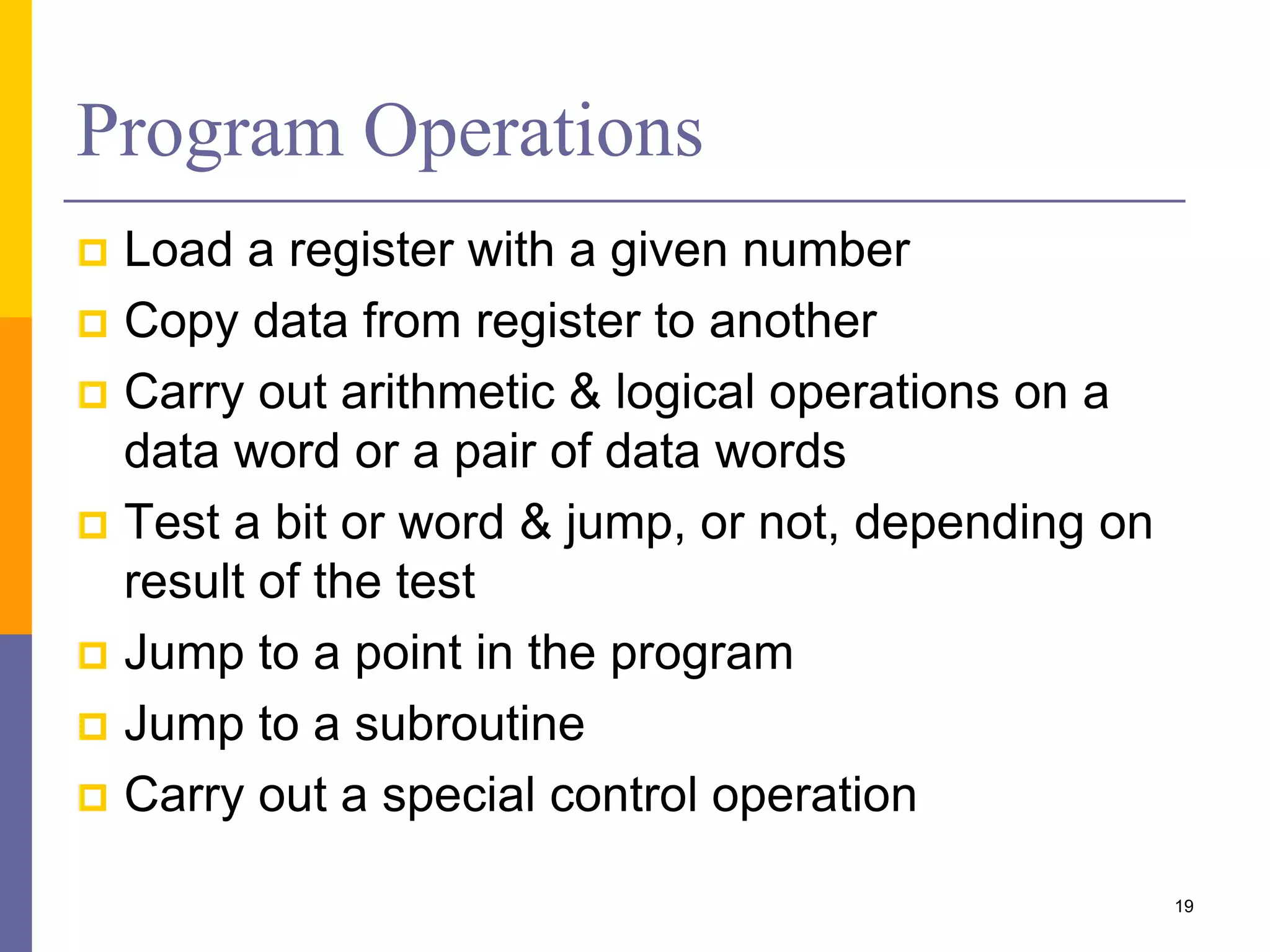 Instruction Set Architecture | PPTX | Operating Systems | Computer Software and Applications