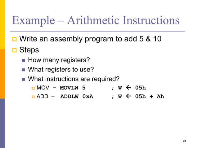 Instruction Set Architecture | PPTX | Operating Systems | Computer Software and Applications