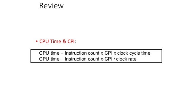 05 Instruction Set Design And Architecture