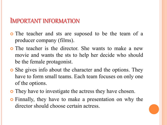 Internet based project | PPT