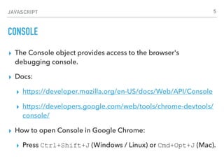 05 JavaScript #burningkeyboards | PPT