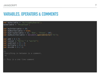 05 JavaScript #burningkeyboards | PPT