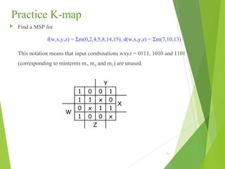 05 karnaugh maps | PPT | Programming Languages | Computing