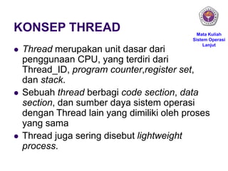 MATERI KULIAH KONSEP PROSES dan PENJADWALAN.ppt