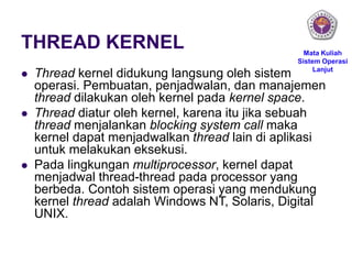 MATERI KULIAH KONSEP PROSES dan PENJADWALAN.ppt