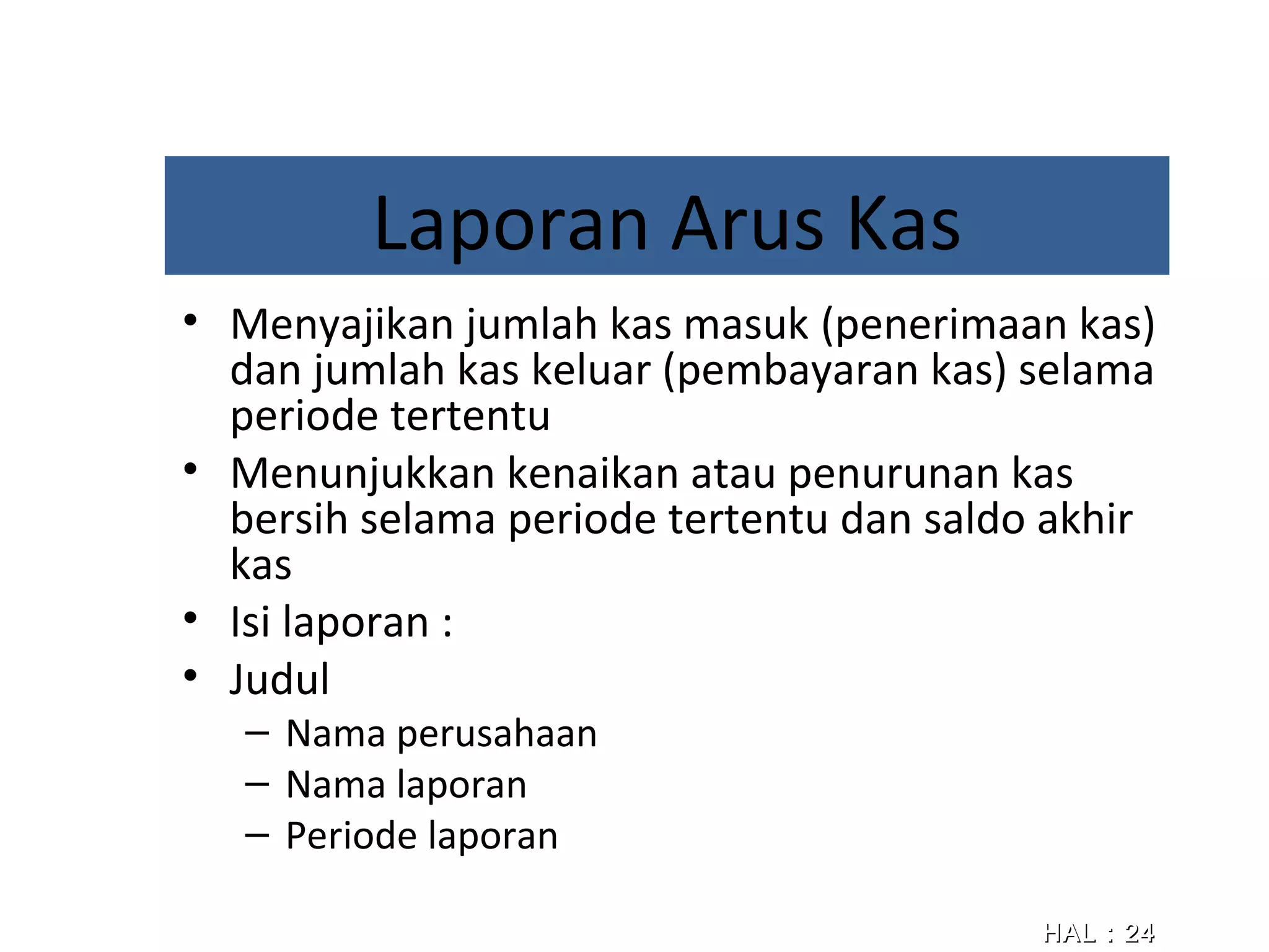 Laporan Keuangan | PPT