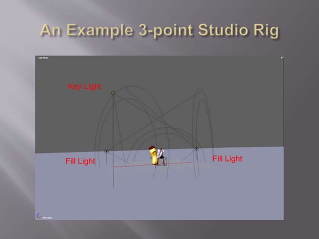 Setting up lighting rigs in Blender | PPTX