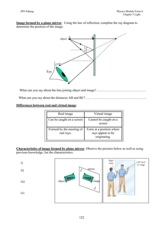 SPM PHYSICS FORM 4 light | PDF