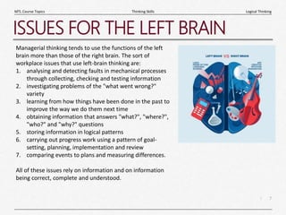 Logical Thinking | PPTX