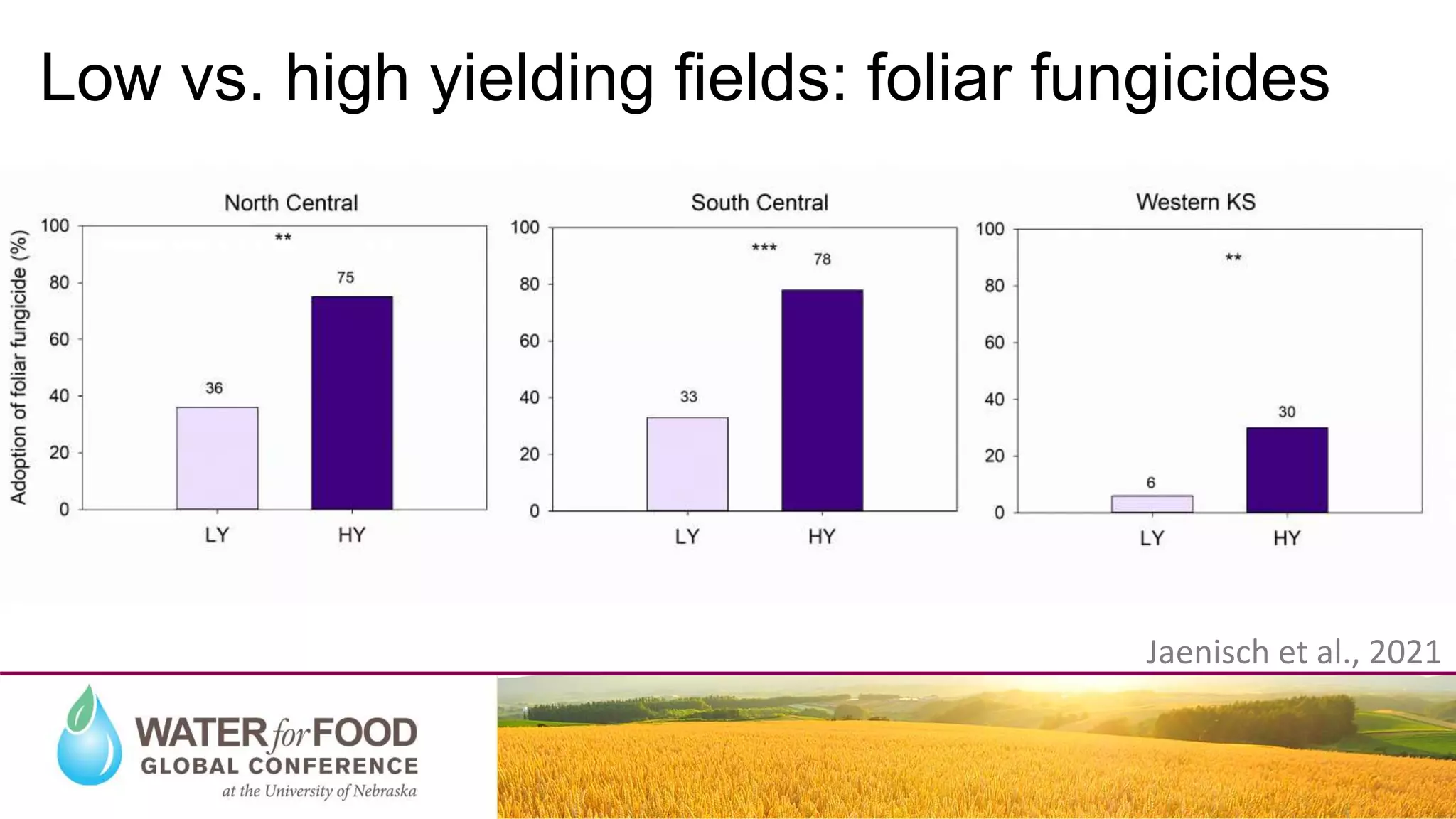 Increasing wheat production with a lower environmental footprint ...