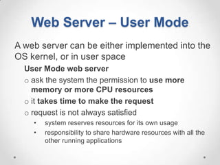 05.m3 cms list-ofwebserver | PPTX | Web Hosting | Internet