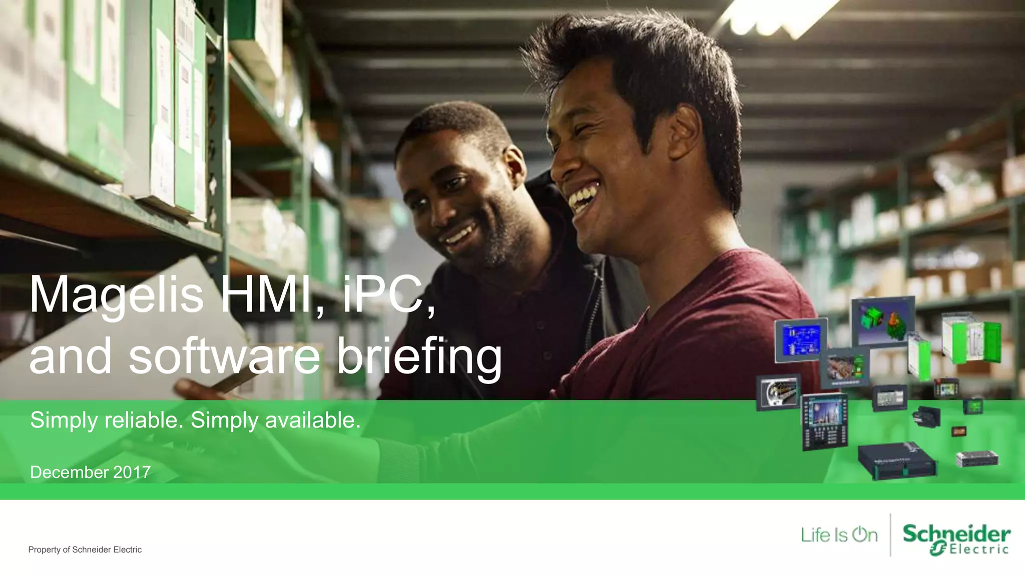 Magelis HMI, iPC and software Briefing | PPTX
