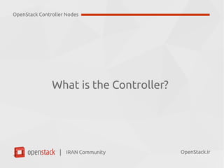 Mastering OpenStack - Episode 05 - Controller Nodes | PPT