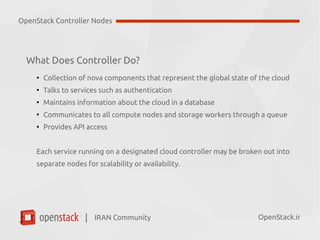 Mastering OpenStack - Episode 05 - Controller Nodes | PPT