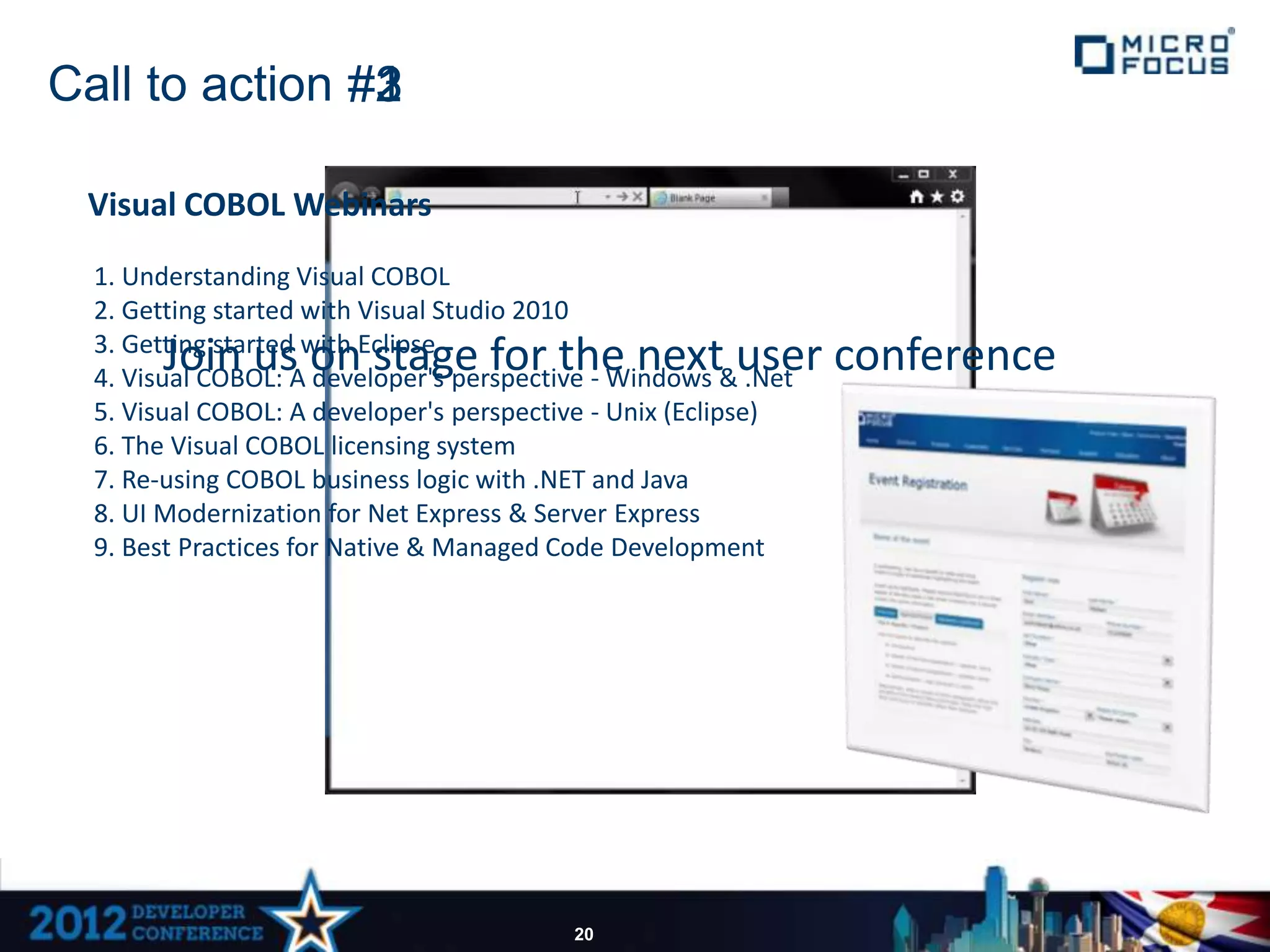 Micro Focus COBOL Product Strategy & Roadmap | PPTX