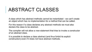05-OOP-Abstract Classes____________.pptx | Programming Languages ...