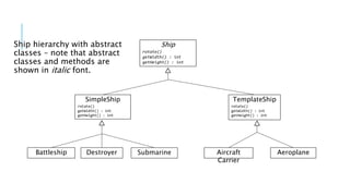 05-OOP-Abstract Classes____________.pptx | Programming Languages | Computing