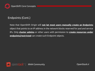 OpenShift In a Nutshell - Episode 05 - Core Concepts Part I | PDF