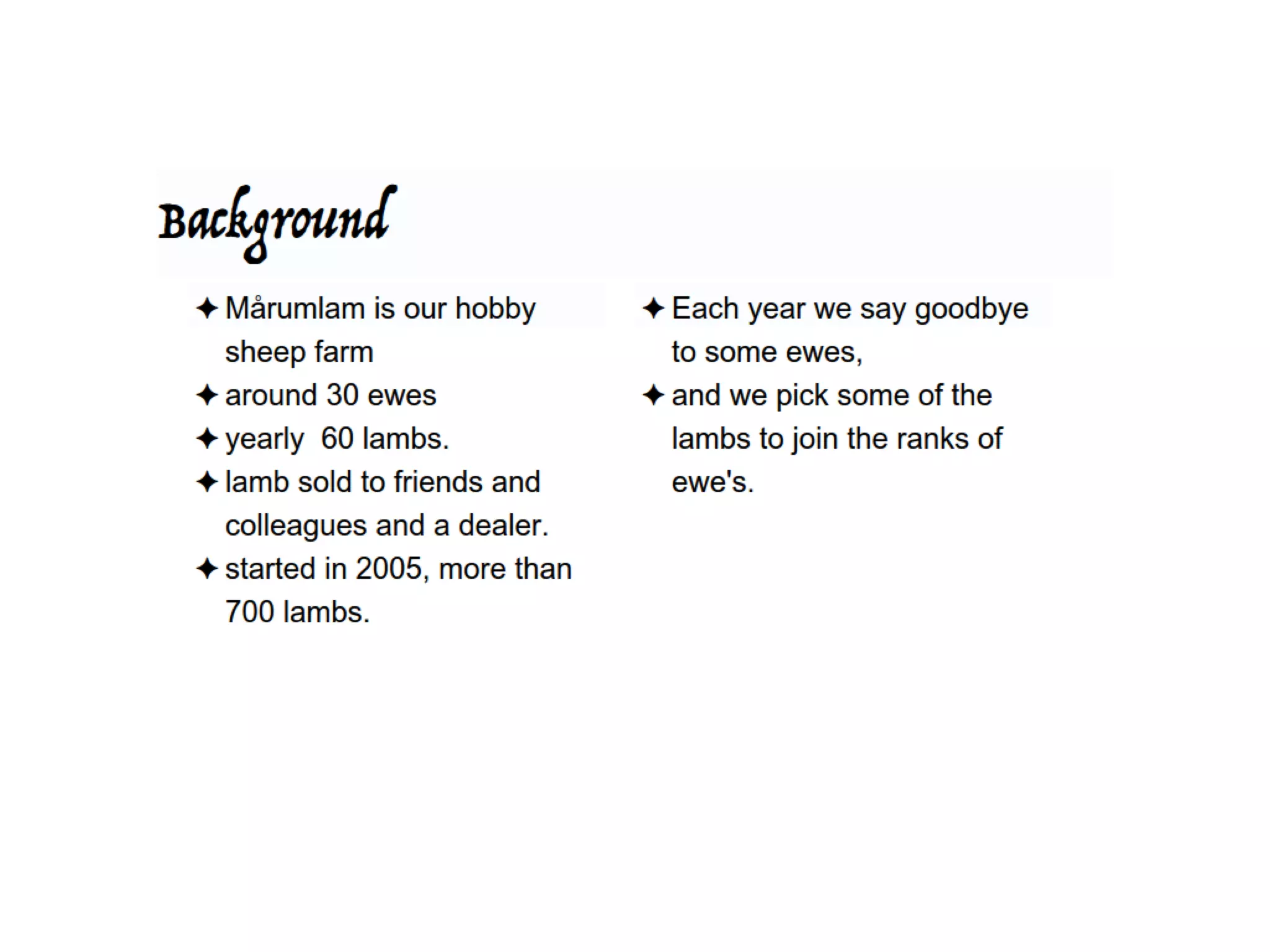 Counting Sheeps | PPT