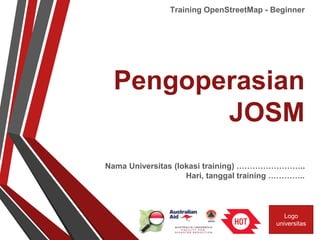 05 Pengoperasian JOSM | PPT