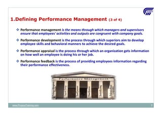 05 performance management & development (updated) | PPTX