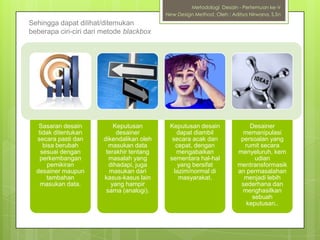 05. Metodologi Desain, New Design Method | PPTX