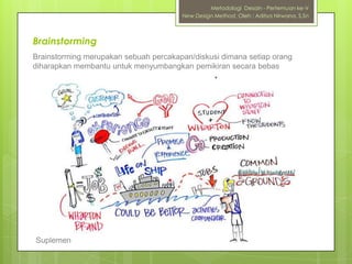 05. Metodologi Desain, New Design Method | PPTX