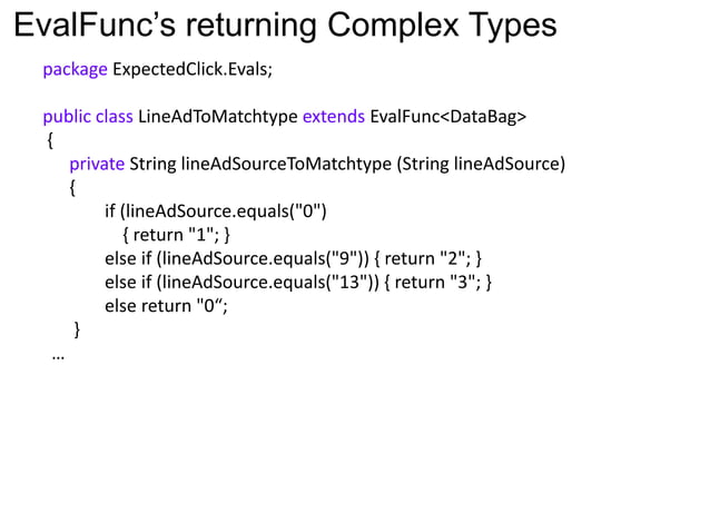 05 pig user defined functions (udfs) | PPTX