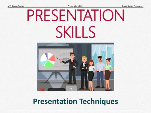 Presentation Techniques | PPT
