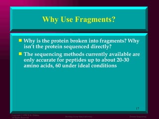 05. Protein Sequencing | PPT